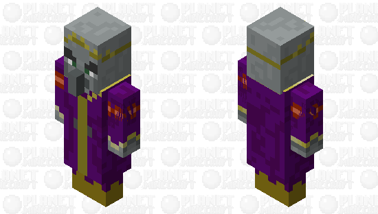 Roman Emperor (purple clothes) Minecraft Mob Skin
