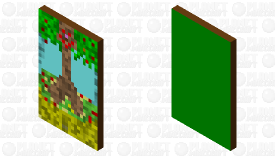 Happy Apple Tree Minecraft Mob Skin