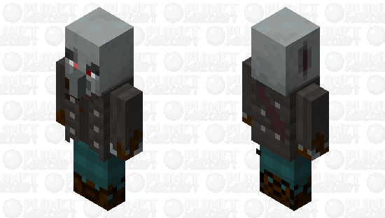 defeated vindicator Minecraft Mob Skin