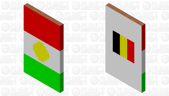 kurdistan cape (there is a suprise back of the cape) Minecraft Mob Skin