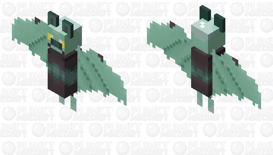 Shiny Noibat Minecraft Mob Skin