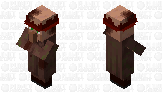 Mangrove Villager (v1) Minecraft Mob Skin