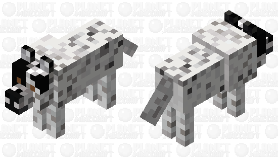 Noodles the dog Minecraft Mob Skin