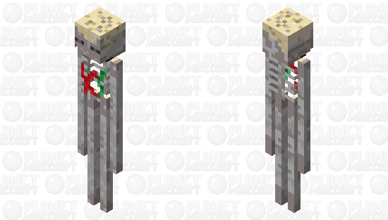 Underman ( lives in coral reefs ) Minecraft Mob Skin