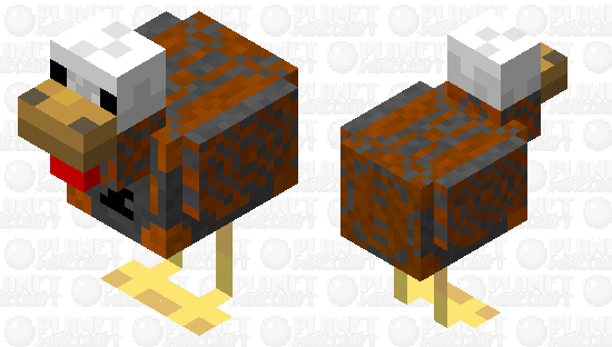 armored chicken Minecraft Mob Skin