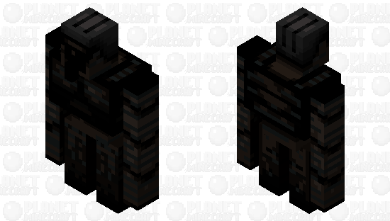Corrupted Iron Golem Minecraft Mob Skin