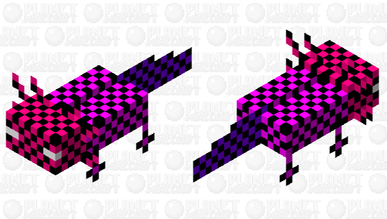 Axolotl error Minecraft Mob Skin