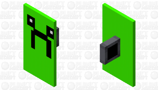 creeper shield Minecraft Mob Skin