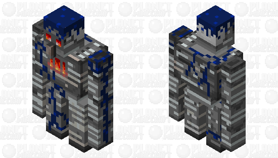 reinforced deepslate skulk glom Minecraft Mob Skin