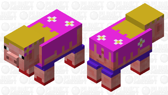 PIG THE GIRLL Minecraft Mob Skin