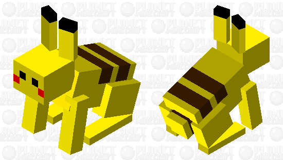 That is pikachu Minecraft Mob Skin