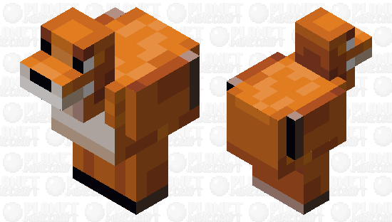 chicken fox Minecraft Mob Skin