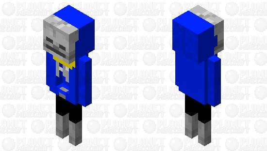 Drippy Skeleton😎 Minecraft Mob Skin