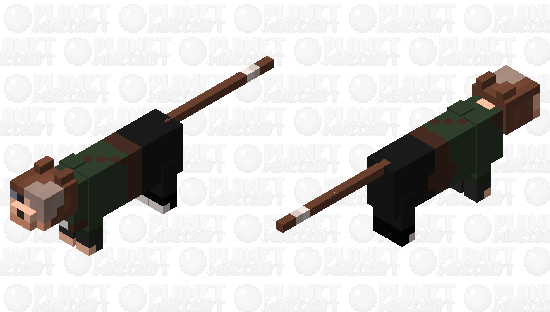 CAT CELLBIT Minecraft Mob Skin