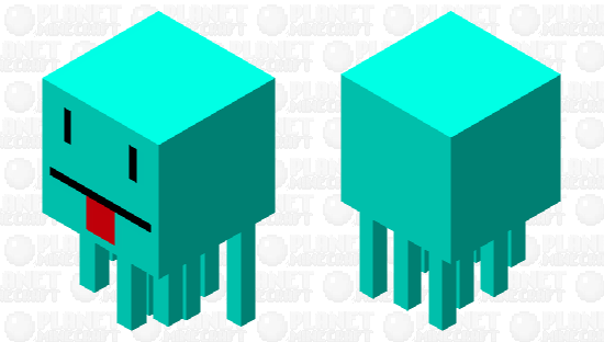 Goofy ghast Minecraft Mob Skin