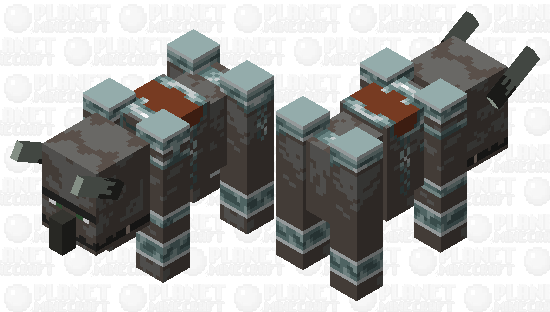 Promo Art Ravager Minecraft Mob Skin