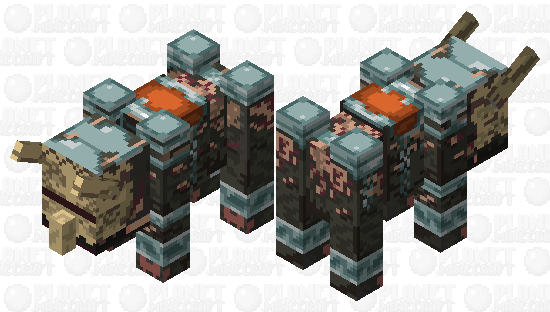 Adrestian Demonic Beast Ravager Minecraft Mob Skin