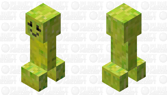 Happy creeper Minecraft Mob Skin