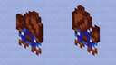 Hive style Winner Armadillo cape Minecraft Mob Skin