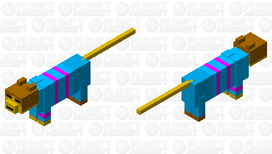 Frisk Cat Minecraft Mob Skin