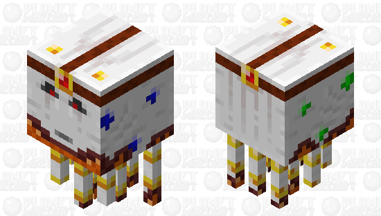 Tougher Ghast Minecraft Mob Skin