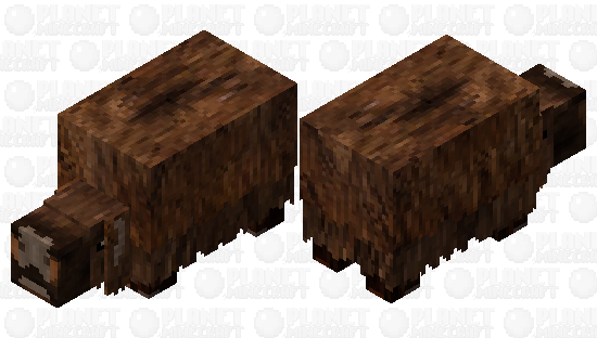 Sniffer Retexture (Ancient Yak) Minecraft Mob Skin
