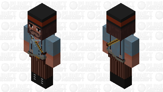 Lemoyne raiders gang rdr2 Minecraft Mob Skin