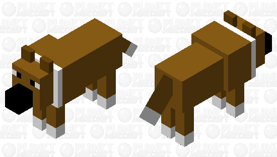 My Dog Minecraft Mob Skin