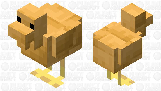 Camel Textured Chicken Minecraft Mob Skin