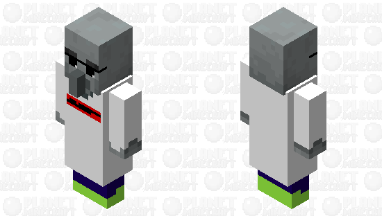 Drippy Evoker Minecraft Mob Skin