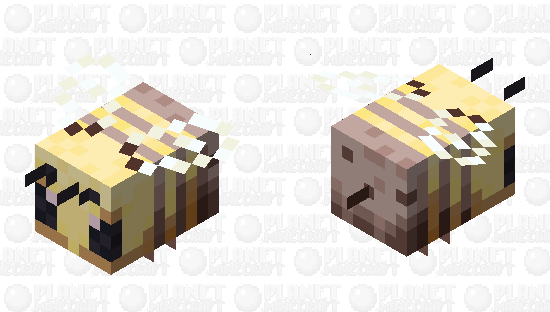 Forest Spirit Series: Bee Version 1.0 Minecraft Mob Skin