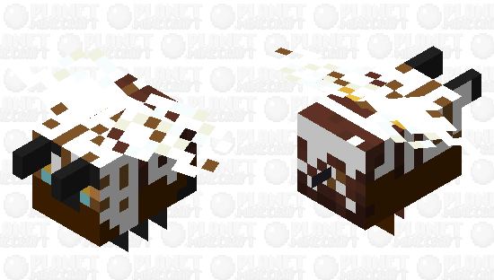 Bee cow Minecraft Mob Skin