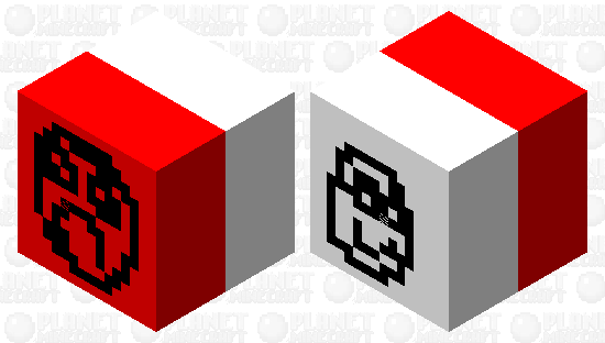 angry / happy block. Minecraft Mob Skin