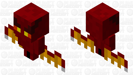 Demonic Vex Texture Minecraft Mob Skin