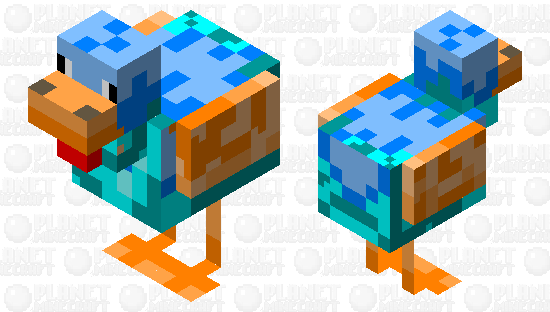 Tarta Bird (From garten of banban) Minecraft Mob Skin