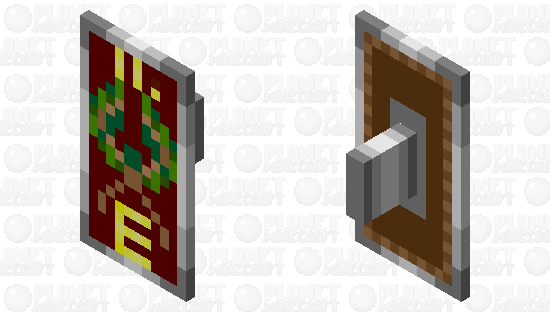 Roman Imperial Legionary Shield Minecraft Mob Skin