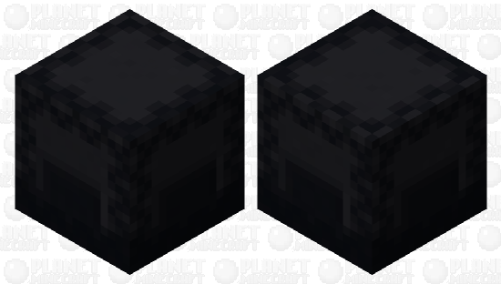 Standard Black Shulker Box Texture in 2x Resolution - Base Minecraft ...