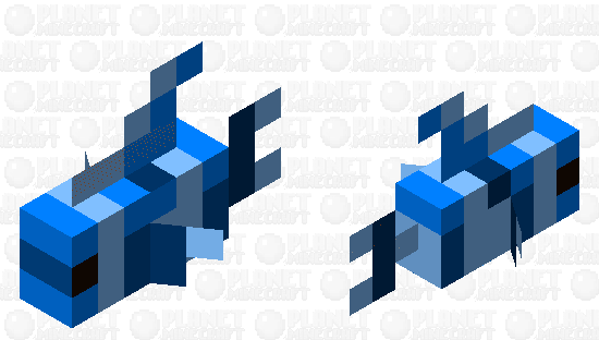 Blue Clown Minecraft Mob Skin