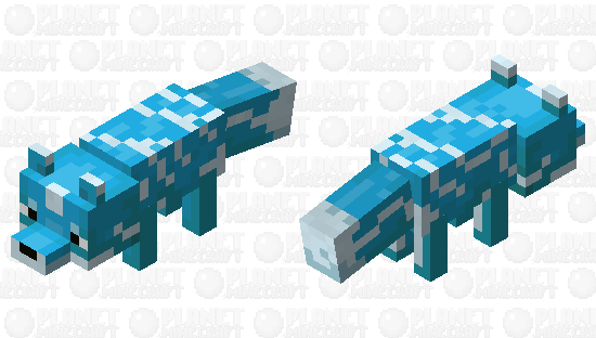 Spirit Of The North Fox - Java (Awake) Minecraft Mob Skin