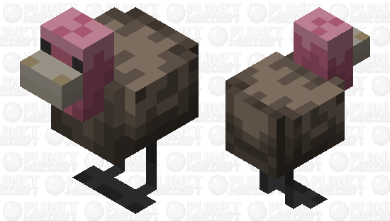 vulture Minecraft Mob Skin