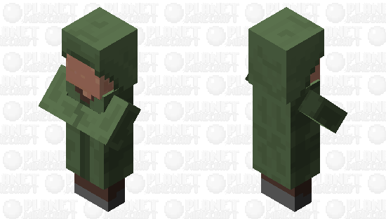 faceless villager Minecraft Mob Skin