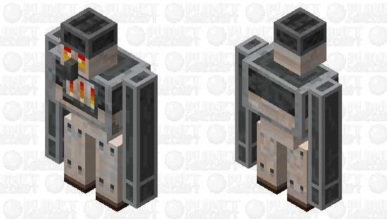 furnace golem Minecraft Mob Skin