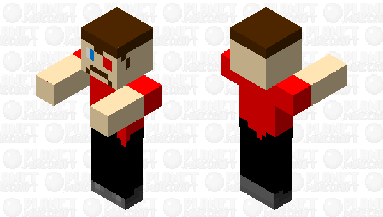 Overpowered Human (Bedrock Minecraft Mob Skin