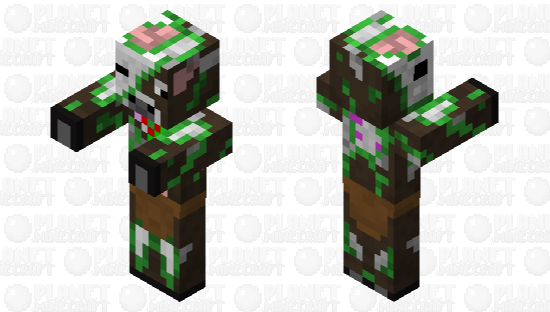 Zombie cowman mob Minecraft Mob Skin