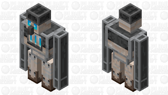 soul fire furnace golem Minecraft Mob Skin
