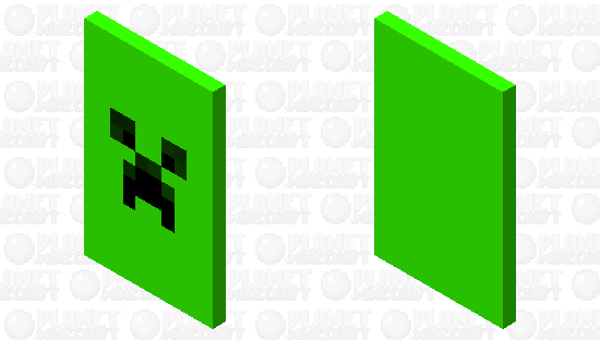 Creeper Cape Minecraft Mob Skin