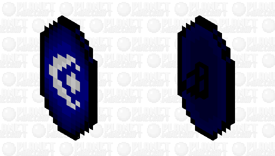 Crescent Star Shield Minecraft Mob Skin