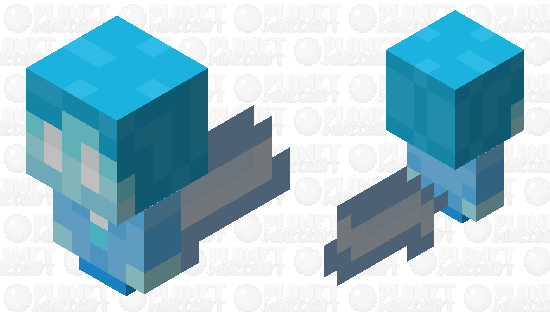 Cyan Allay Minecraft Mob Skin