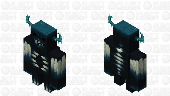 Smile Warden (256x256) Minecraft Mob Skin