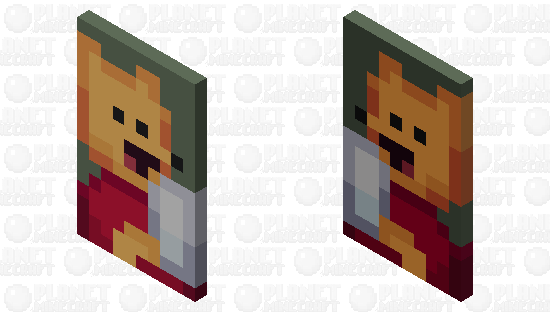 Confused Winnie [Zeqa] Minecraft Mob Skin